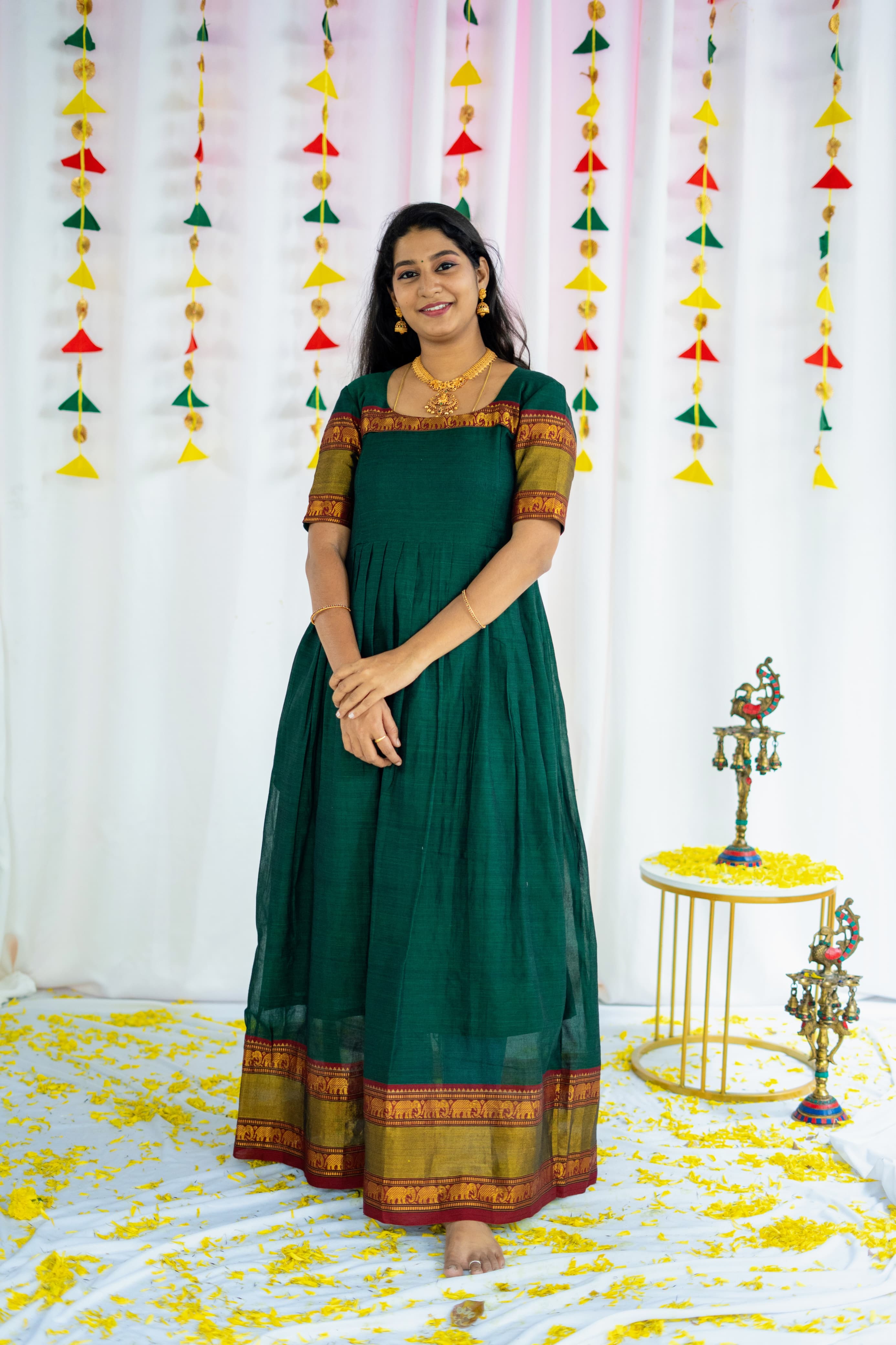 Thanga vayal Maternity Feeding Maxi Dress – Thottil Maternity